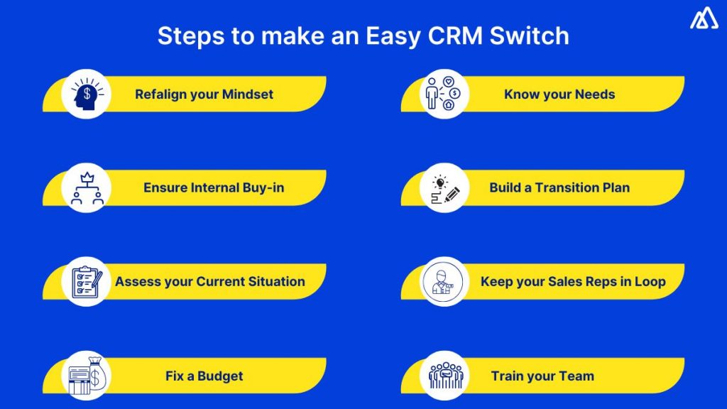 How to Make the CRM Switch as Easy for Your Team as Possible?