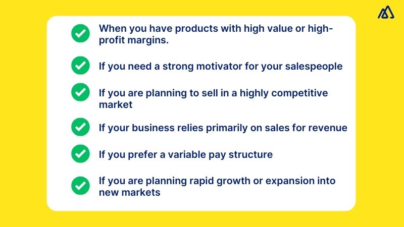 10 Common Sales Commission Structures to Consider